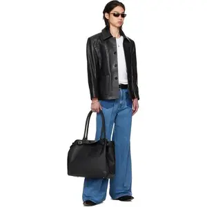 LU'U DAN Bruce Lee Collaboration Nocturnal Flare Jeans - Blue