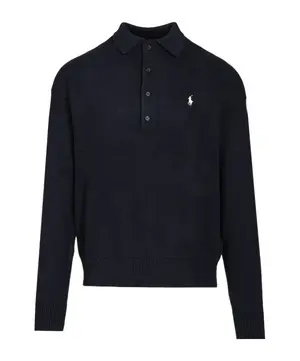 Polo Ralph Lauren Sweater With Embroidered Flag Detail