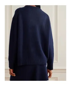 LISA YANG Long-sleeved Crew Neck Sweater