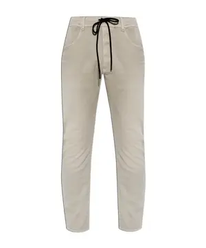 DIESEL® Drawstring Slim Pants - Nude