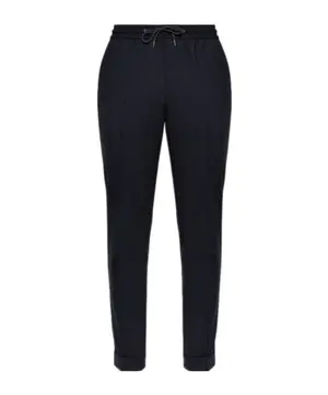 Paul Smith Drawstring Casual Pants - Black