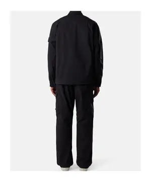 Stone Island Long-sleeved Shirt Jacket - Black