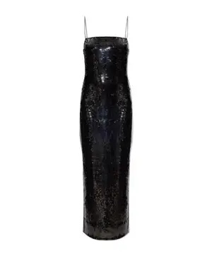 ROTATE BY BIRGER CHRISTENSEN Suspender Dress - Black