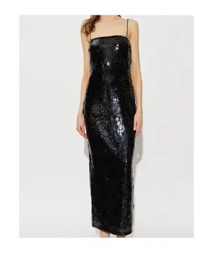 ROTATE BY BIRGER CHRISTENSEN Suspender Dress