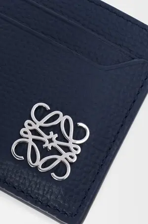 Loewe Logo Cardholder Wallet - Deep Navy