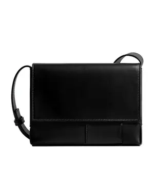Bottega Veneta Angolo Messenger - Black