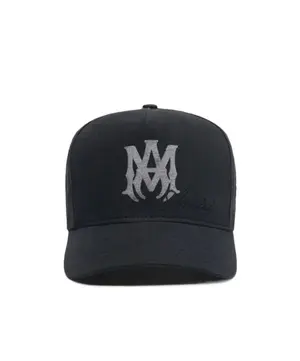 Amiri Ma Script Canvas Hat - Black