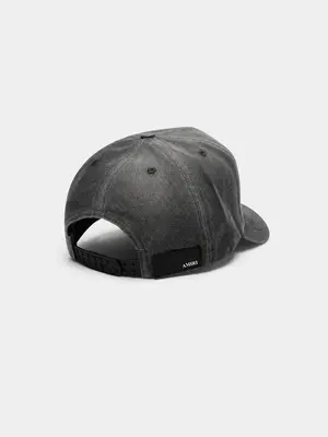 Amiri Monogram Logo Baseball Cap - Black