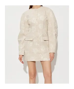 ROTATE BY BIRGER CHRISTENSEN Jacquard Tailored Mini Dress