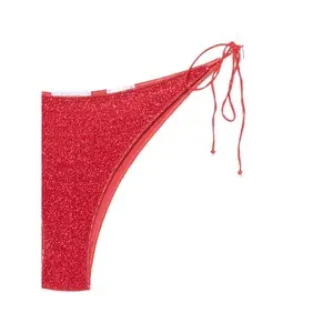 Oseree Glitter-effect Triangle Bikini