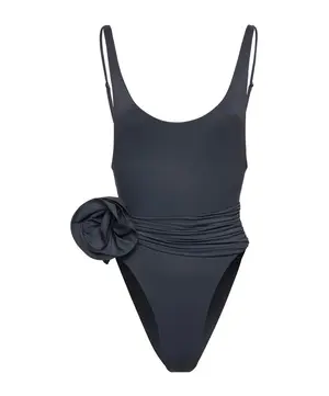 Magda Butrym Flower Scoop Neck Swimsuit