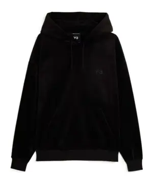 Y3 Velvet Corduroy Hoodie