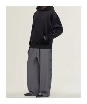 Y3 Velvet Corduroy Hoodie