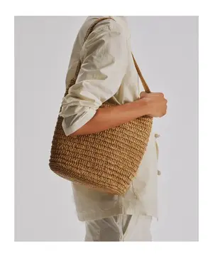 THE ROW Alma Shoulder Bag - Brown