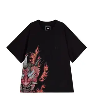 Y3 Graphic Short Sleeve Tee - Black