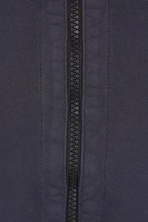 Stone Island Long-sleeved Zippered Hooded Sweatshirt