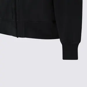 Stone Island Long-sleeved Zippered Hooded Sweatshirt