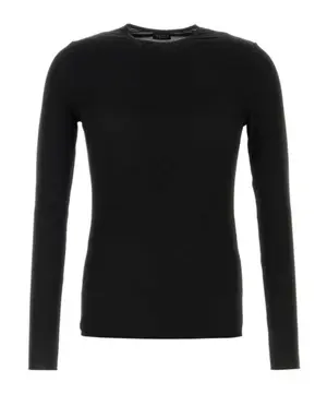 Gucci Long Sleeved Crewneck Knitted T-shirt