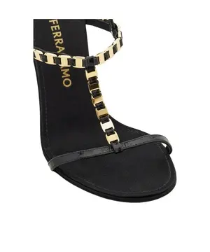 FERRAGAMO Vara Chain T-strap Sandal