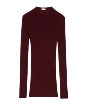 JIL SANDER Crew Neck Lightweight Wool Sweater