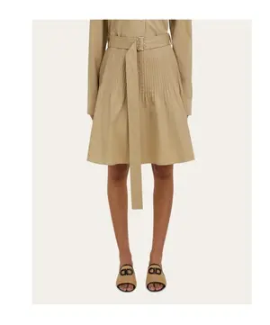 FERRAGAMO Skirt With Micro Detail