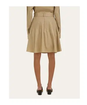 FERRAGAMO Skirt With Micro Detail