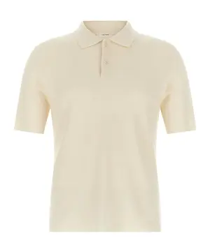 THE ROW Ravi' Polo Shirt - Nude