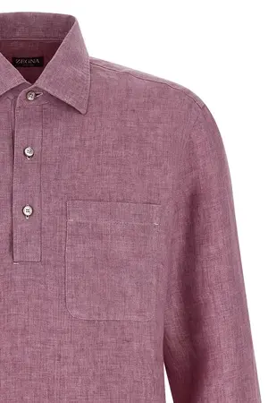 Zegna Oasi Lino' Polo Shirt - Multicolor
