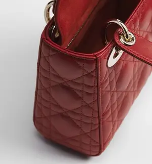 Dior Mini Lady Bag With Chain