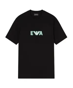 Emporio Armani Logo-embroidered T-shirt
