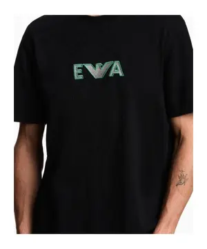 Emporio Armani Logo-embroidered T-shirt