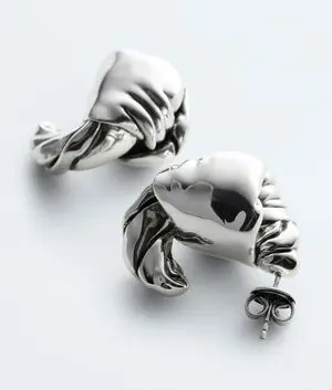 Bottega Veneta Medium Knot Earrings