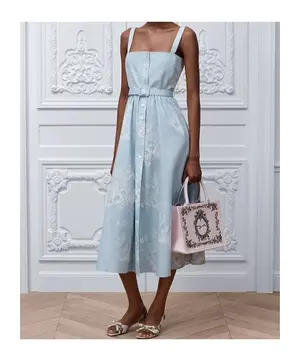 Dior Dioriviera Mid-length Belted Dress