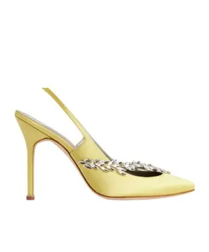BALENCIAGA X MANOLO BLAHNIK Balenciaga Manolo Blahnik Slingback - Lime