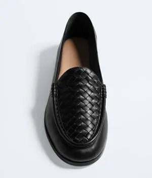 Bottega Veneta Silenzio Loafers - Black