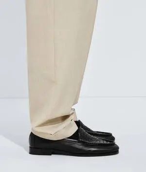 Bottega Veneta Silenzio Loafers - Black