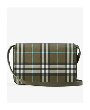 Burberry Hampshire Check Printed Shoulder Bag