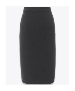 Saint Laurent High-waist Pencil Skirt