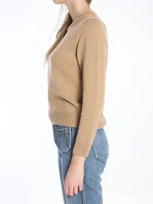 Celine Crew Neck Sweater In Heritage Cashmere