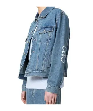 Loewe Anagram Jacket In Denim