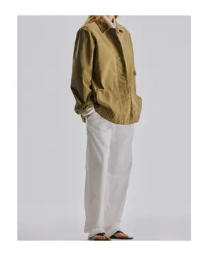 THE ROW Baezsa Jacket - Khaki