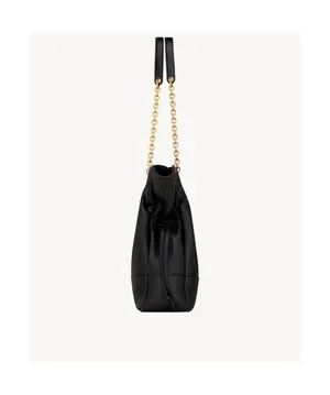 Saint Laurent Jamie Logo Plaque Small Shopping Bag