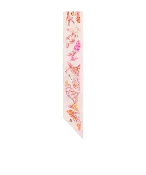 FERRAGAMO Eden Shoes Print" Silk Mini Bandeau