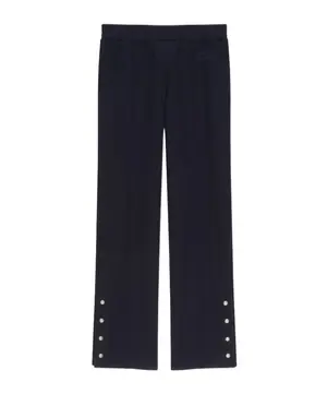 Givenchy Joggers In Wool Cashmere With Patch