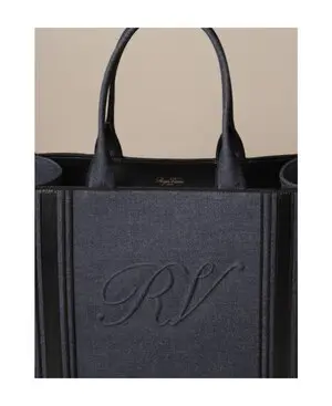 ROGER VIVIER Logo Tote