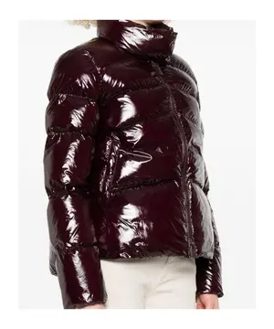 Pinko Long-sleeved Zip-up Down Jacket
