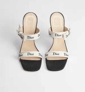Dior Heeled Sandal With J'adior Straps