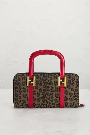 Fendi Leopard Print Handbag