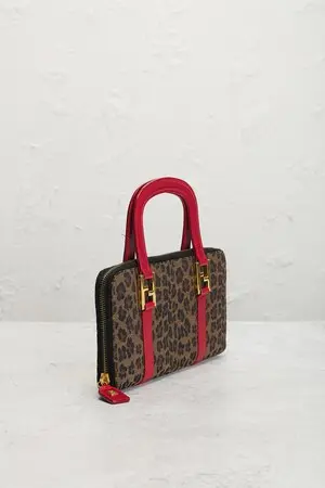 Fendi Leopard Print Handbag