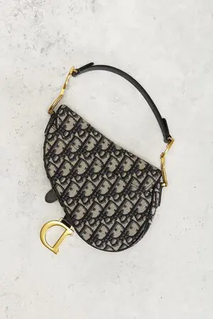 Dior Oblique Mini Saddle Bag